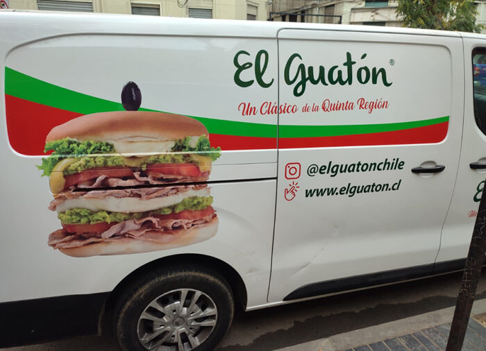 EL GUATON PUBLICIDAD FURGON 01 - Resolución Gráfica